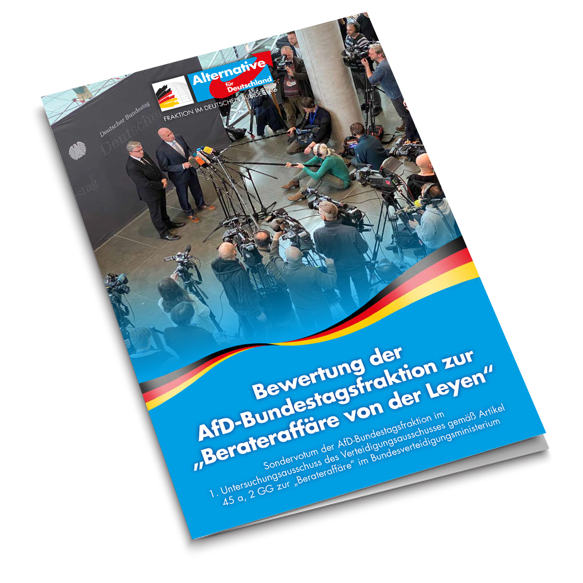 Infomaterial Verteidigung - AfD-Fraktion im deutschen Bundestag
